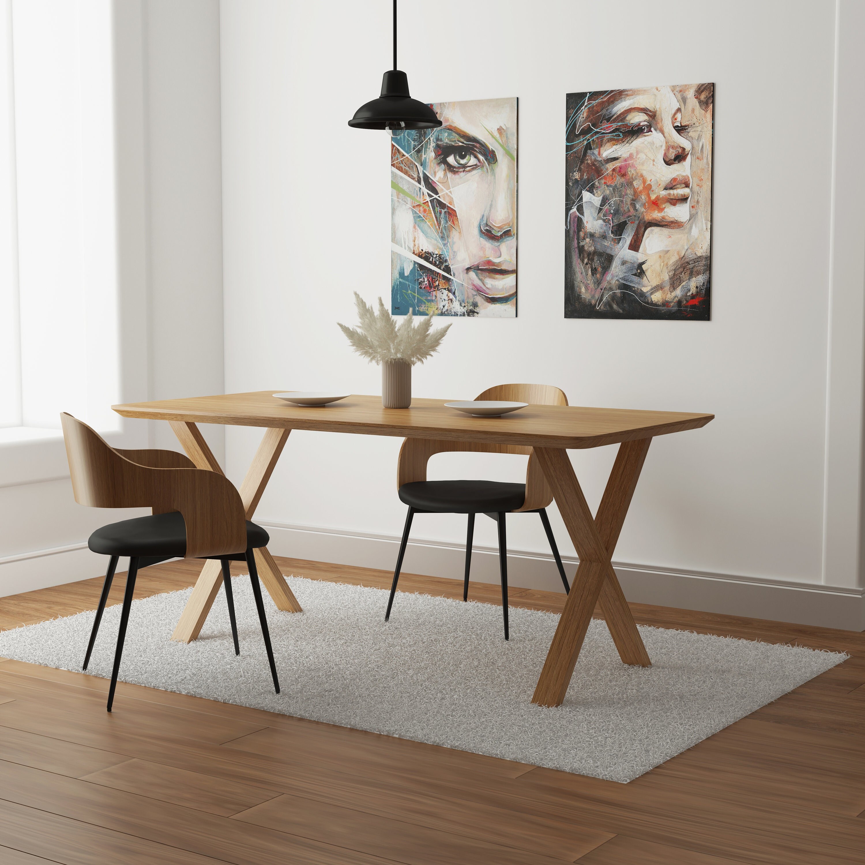 X Frame Oak Legs Wood Oak Legs Heavy Duty Table Legs Oak - Etsy