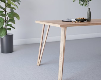 3 X Box Wood Oak Legs Heavy Duty Table Legs Oak Solid Wood - Etsy