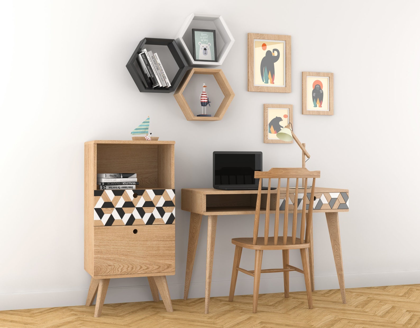 Hexagon Shelf 6 Pack - Etsy