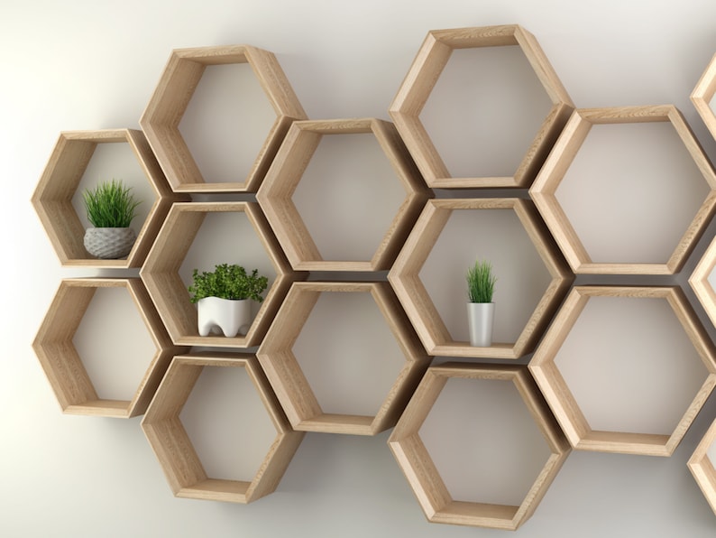 Hexagon Shelf 6 Pack - Etsy