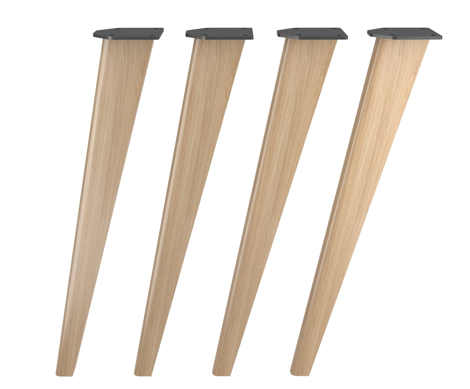 3 X Box Wood Oak Legs Heavy Duty Table Legs Oak Solid Wood - Etsy