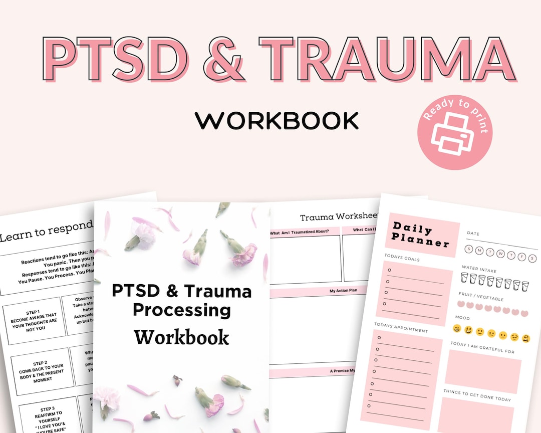 Trauma Processing Workbook | PTSD, Anxiety, Inner Child Healing (PDF ...