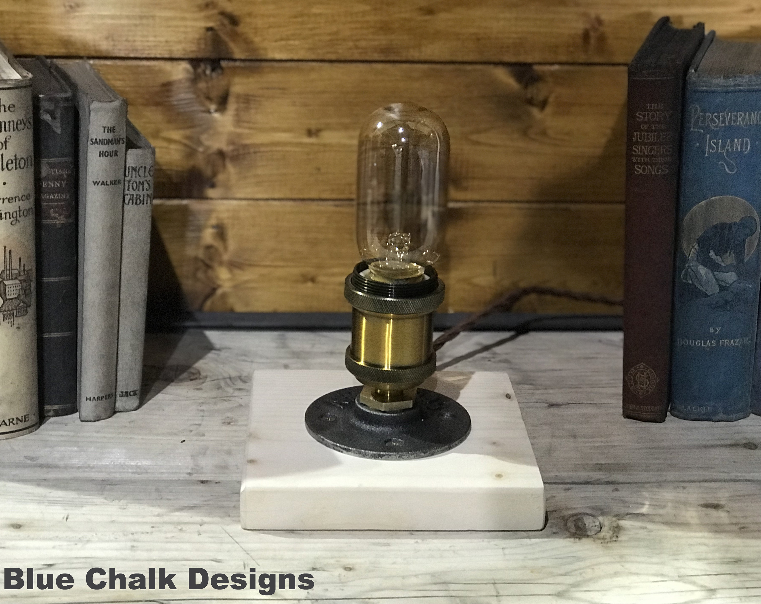 Clean Simple Table Lamp, Choice of Colours, Finishes and Bulb Type ...