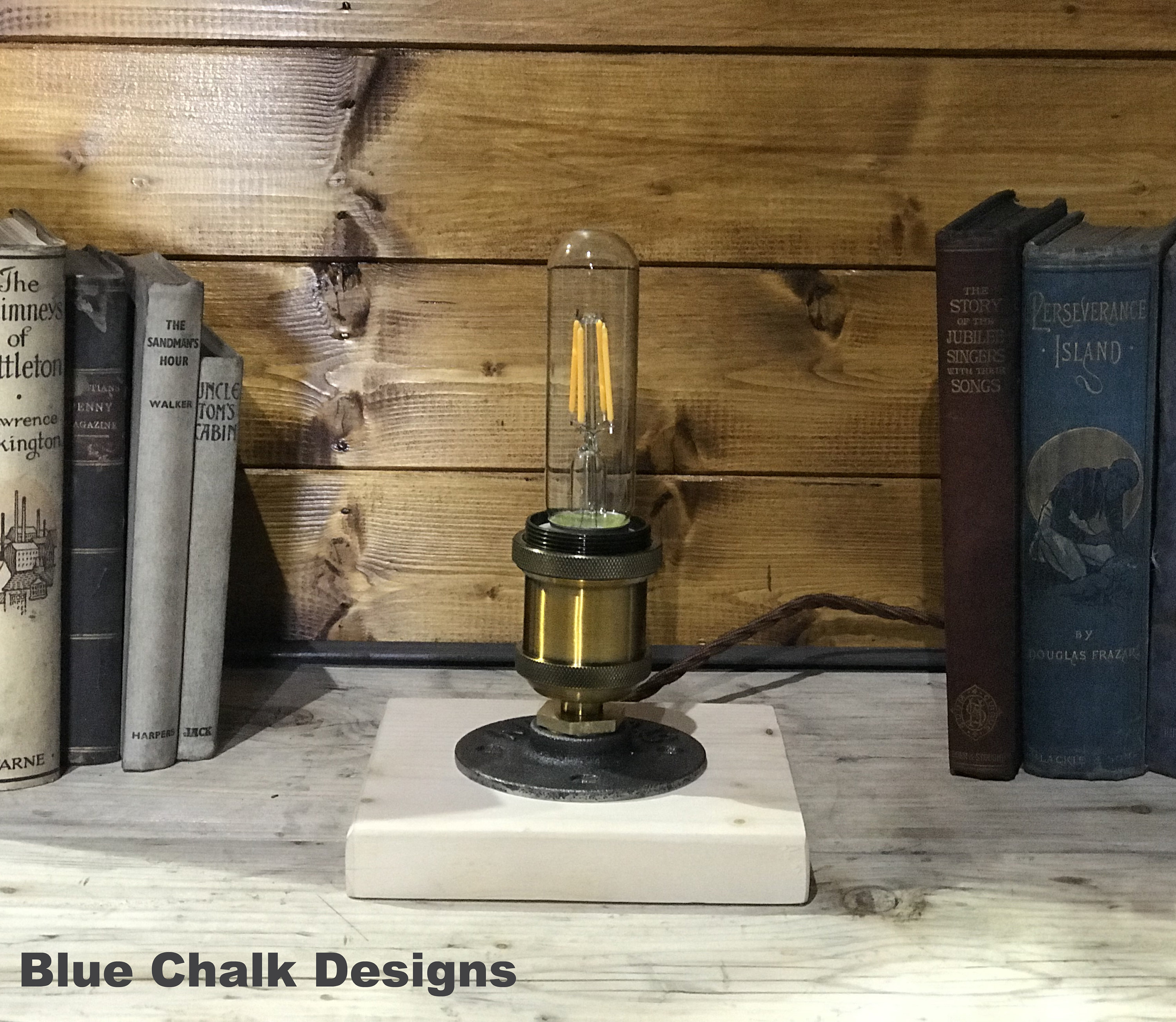 Clean Simple Table Lamp, Choice of Colours, Finishes and Bulb Type ...