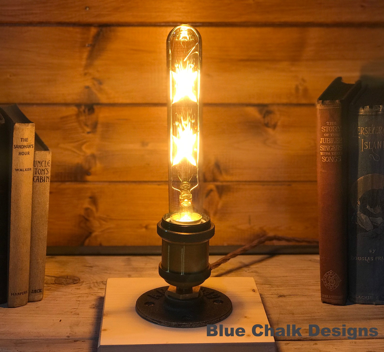 Clean Simple Table Lamp, Choice of Colours, Finishes and Bulb Type ...
