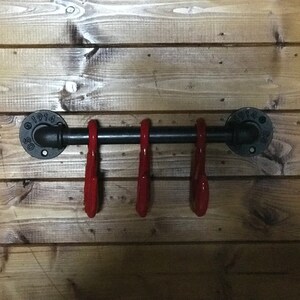 Urban Industrial Coat Hook, Multiple Sizes 1,2,3,4 or 5 Hooks, Winch ...