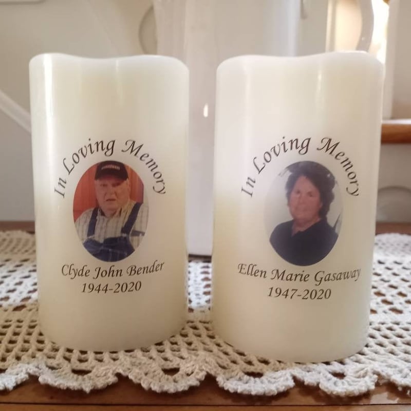 Memorial Candle - Etsy