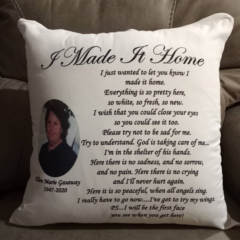 I Made It Home Poem - Etsy