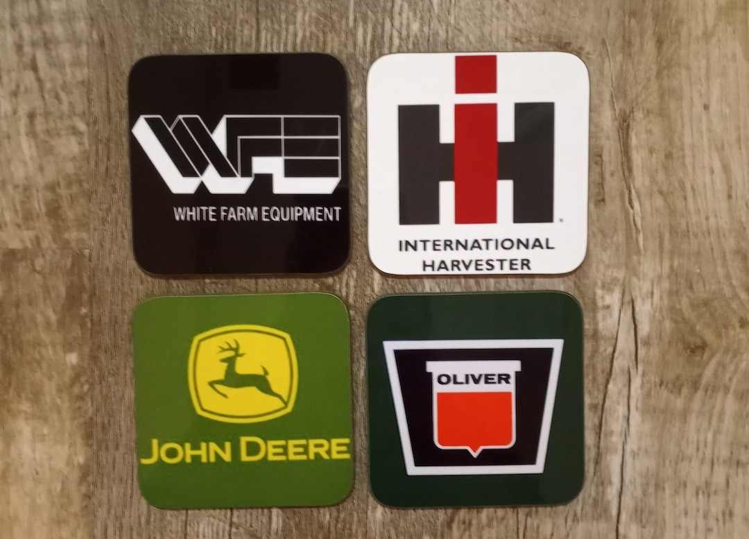 Tractor Coaster/ Farm Coasters/custom Gift - Etsy