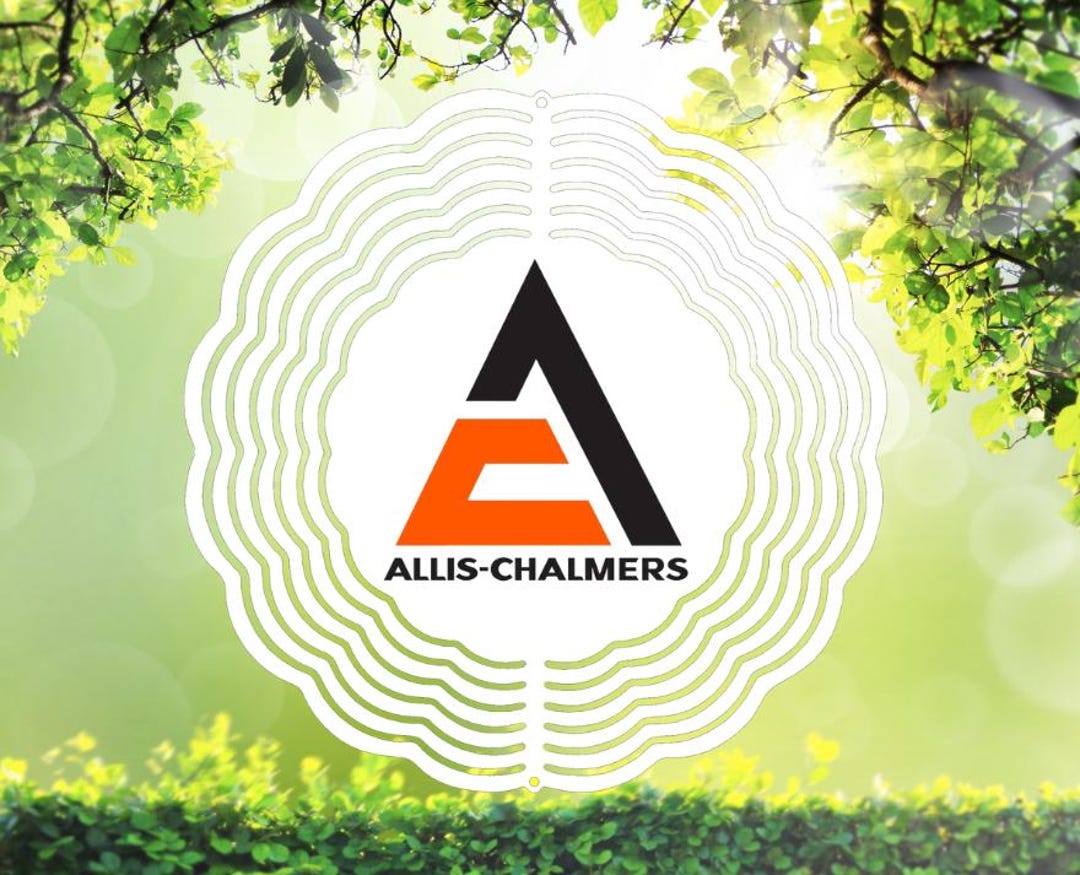 Allis-chalmers Tractor Wind Spinner: Personalized Garden Decor - Etsy