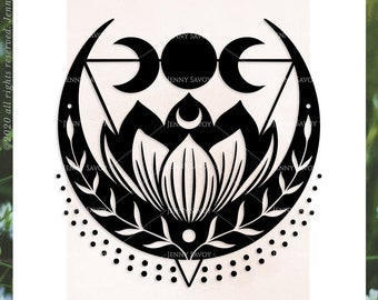 Triple Moon Design - Etsy