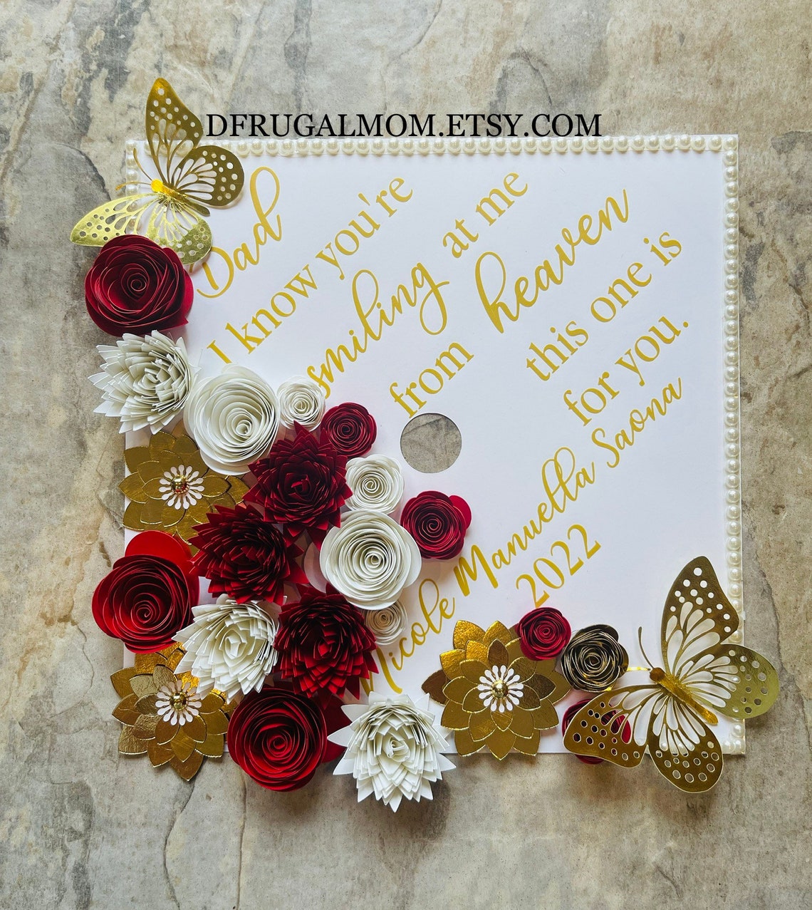 Graduation Cap Decor Graduation Cap Topper Class 2022 - Etsy