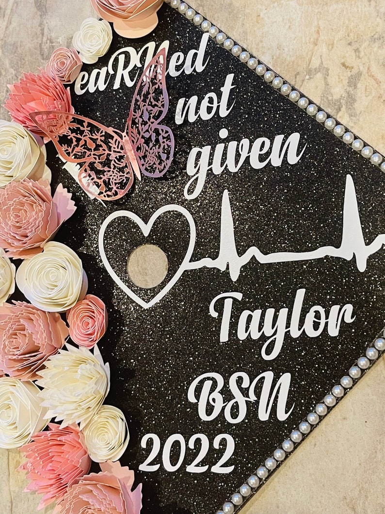 Graduation Cap Topper | Graduation Cap Decor | Class 2023 | Cap Topper ...