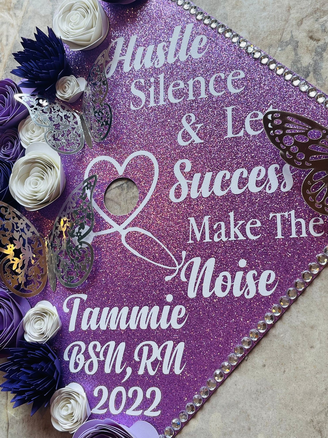 Graduation Cap Decor Graduation Cap Topper Class 2022 - Etsy