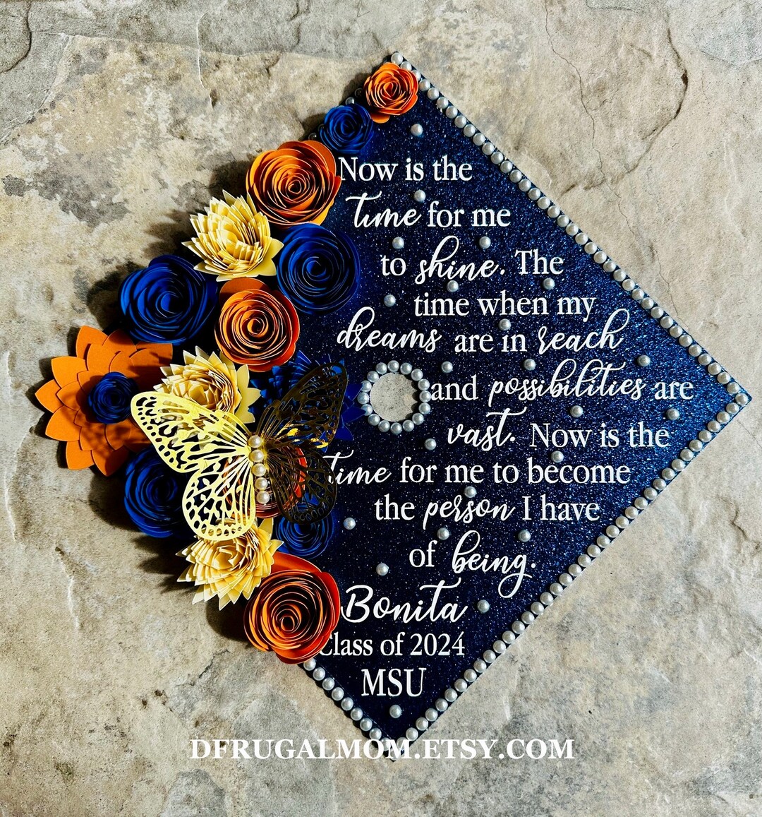 Graduation Cap Topper, Graduation Cap Decor, Cap Topper, Graduation Cap ...
