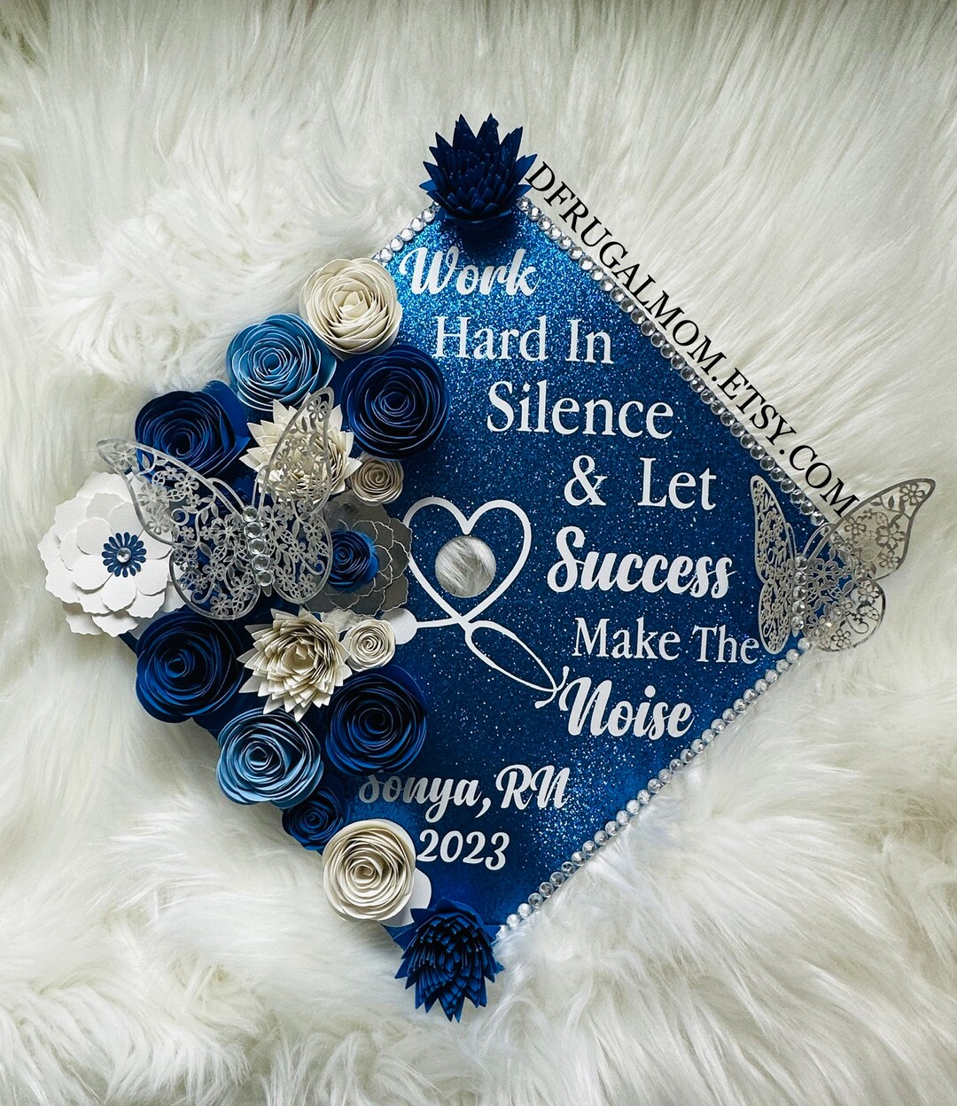 Graduation Cap Decor | Graduation Cap Topper | Class 2023 | Cap Topper ...