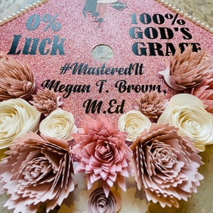 Graduation Cap Topper, Graduation Cap Decor, Grad Cap Topper, Grad Cap ...