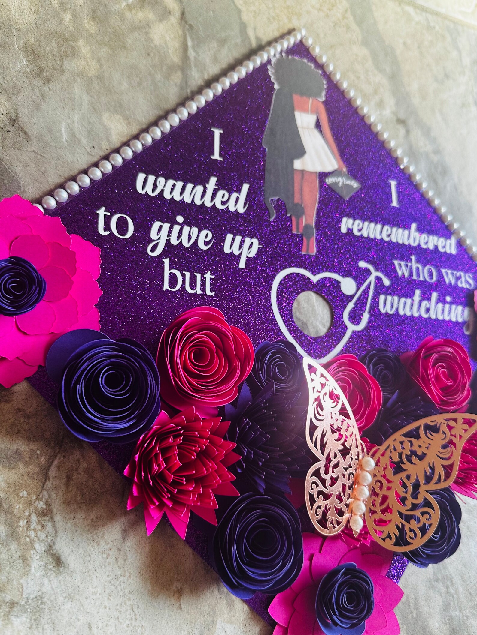 Graduation Cap Topper, Graduation Cap Decor, Cap Topper, Graduation Cap ...