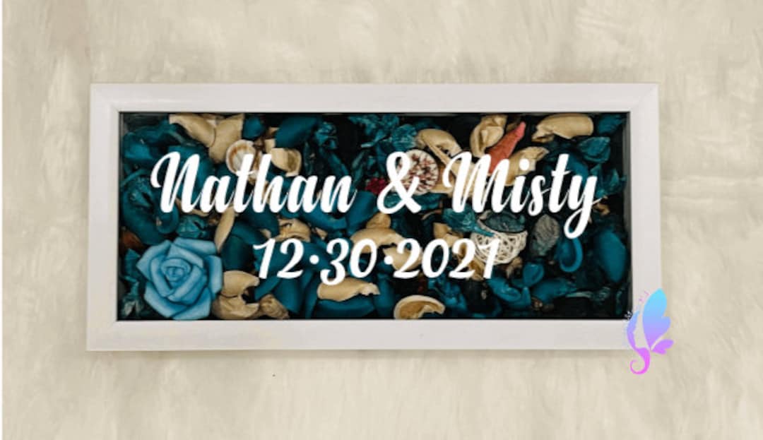 Wedding Bouquet Shadow Box, Wedding Shadow Box, Wedding Flower Shadow ...