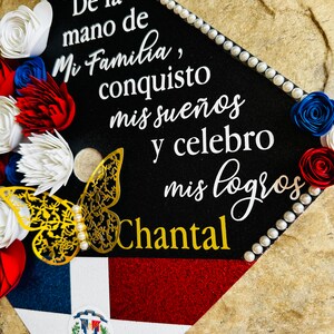 Graduation Cap Decor | Graduation Cap Topper | Dominican Republic | Cap ...