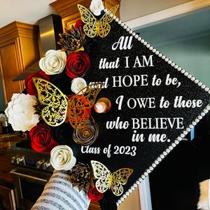 Graduation Cap Decor | Graduation Cap Topper | Class 2023 | Cap Topper ...