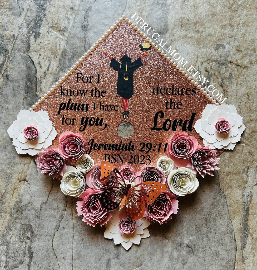 Graduation Cap Decor | Graduation Cap Topper | Class 2023 | Cap Topper ...