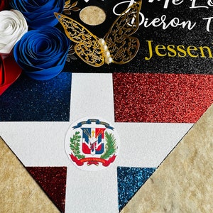 Graduation Cap Decor | Graduation Cap Topper | Dominican Republic | Cap ...