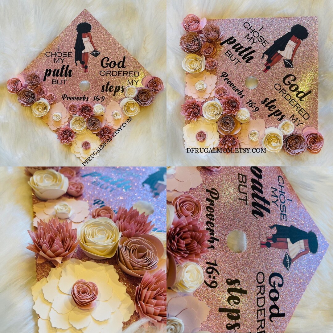Proverbs 6:19 I Chose My Path and God Ordered My Steps Cap Topper ...