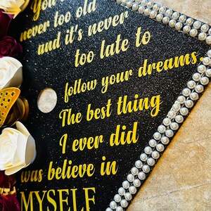 Graduation Cap Decor | Graduation Cap Topper | Class 2025 | Cap Topper ...