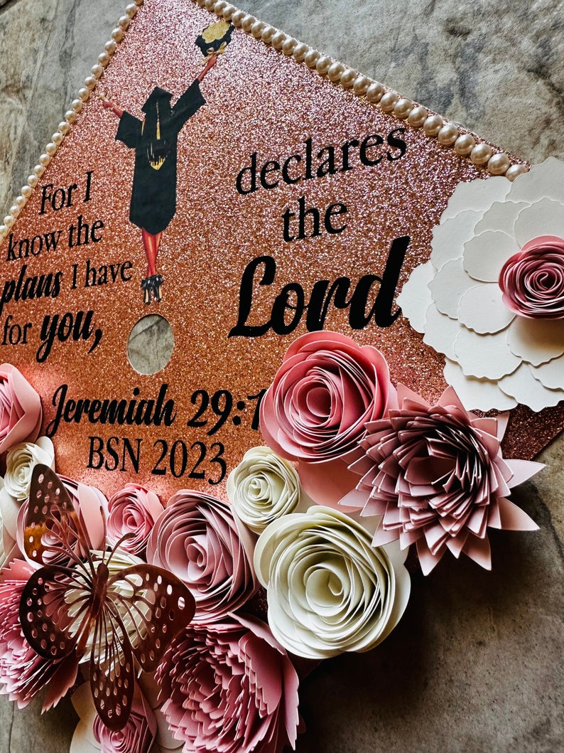 Graduation Cap Decor Graduation Cap Topper Class 2023 - Etsy