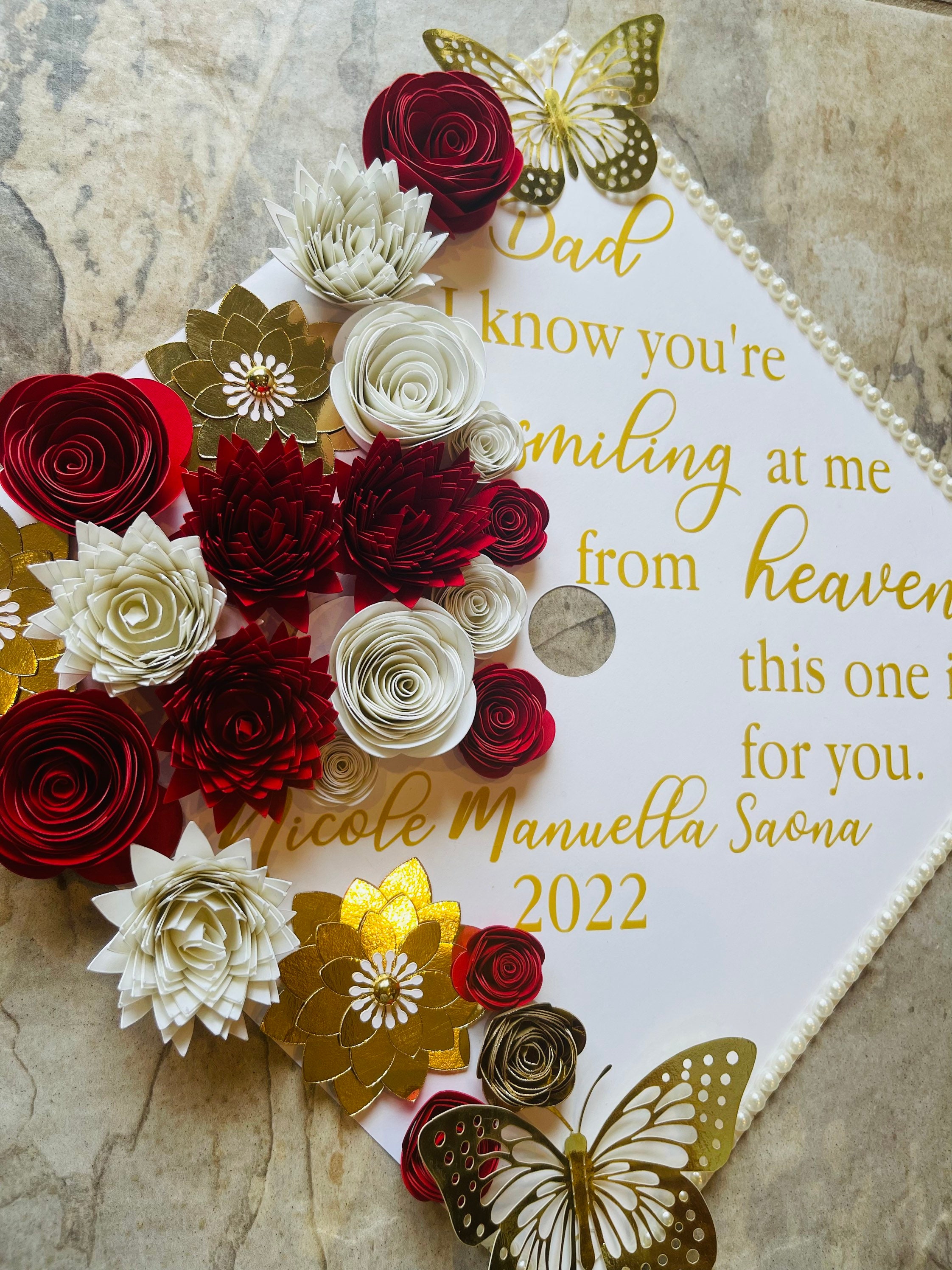 Graduation Cap Decor Graduation Cap Topper Class 2022 - Etsy
