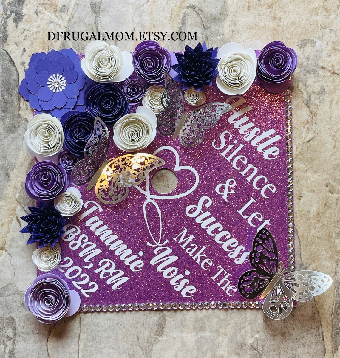 Graduation Cap Decor Graduation Cap Topper Class 2022 - Etsy