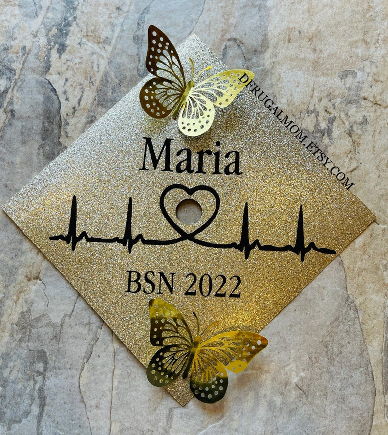 Graduation Cap Topper Graduation Cap Decor Class 2022 - Etsy