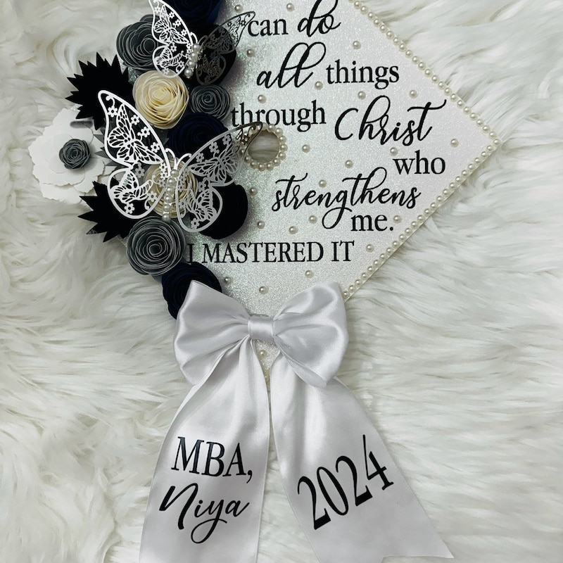 Graduation Cap Topper - Etsy