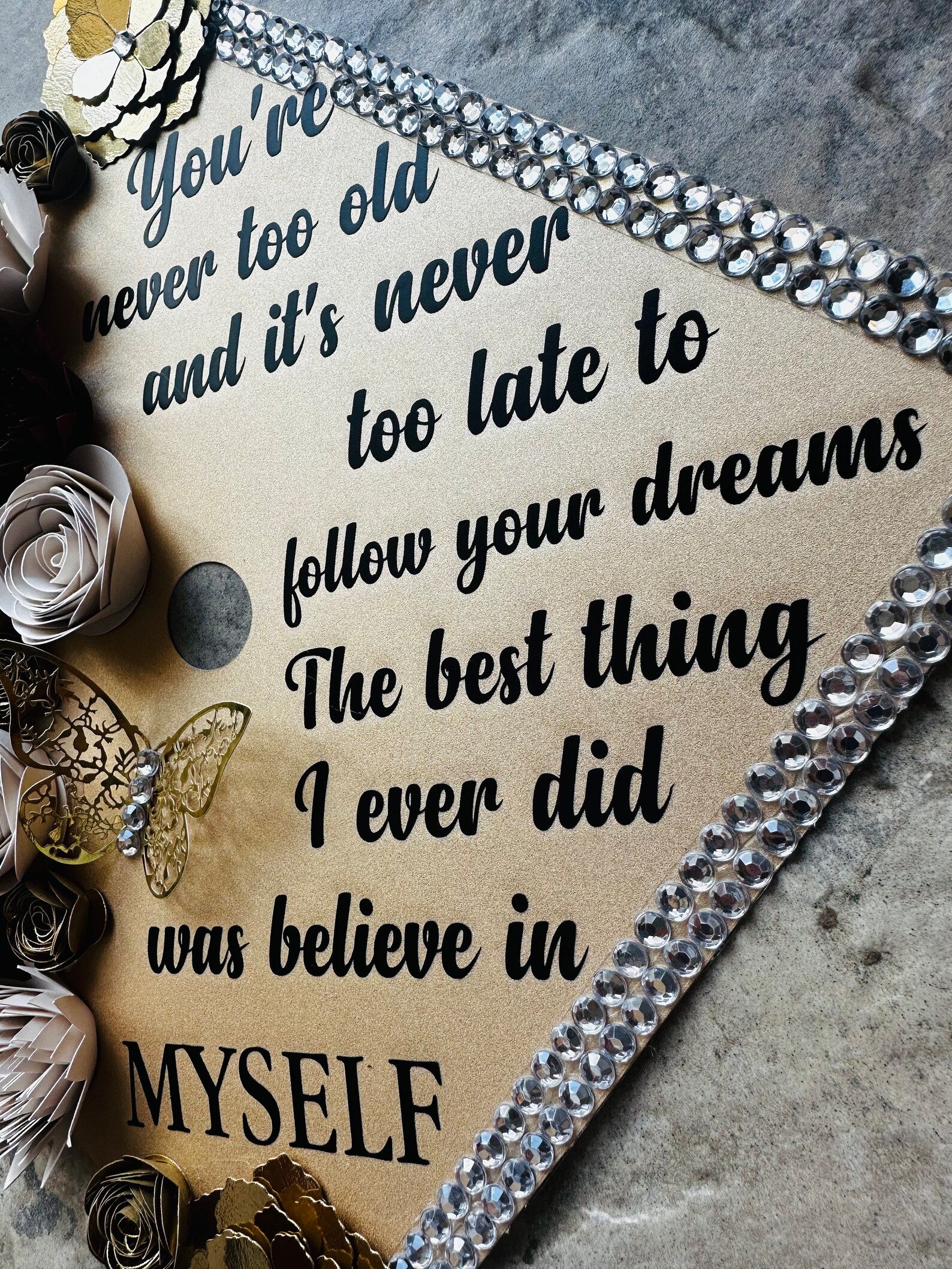 Graduation Cap Decor Graduation Cap Topper Class 2022 - Etsy