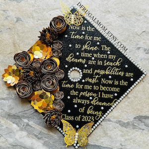 Graduation Cap Decor | Graduation Cap Topper | Class 2023 | Cap Topper ...
