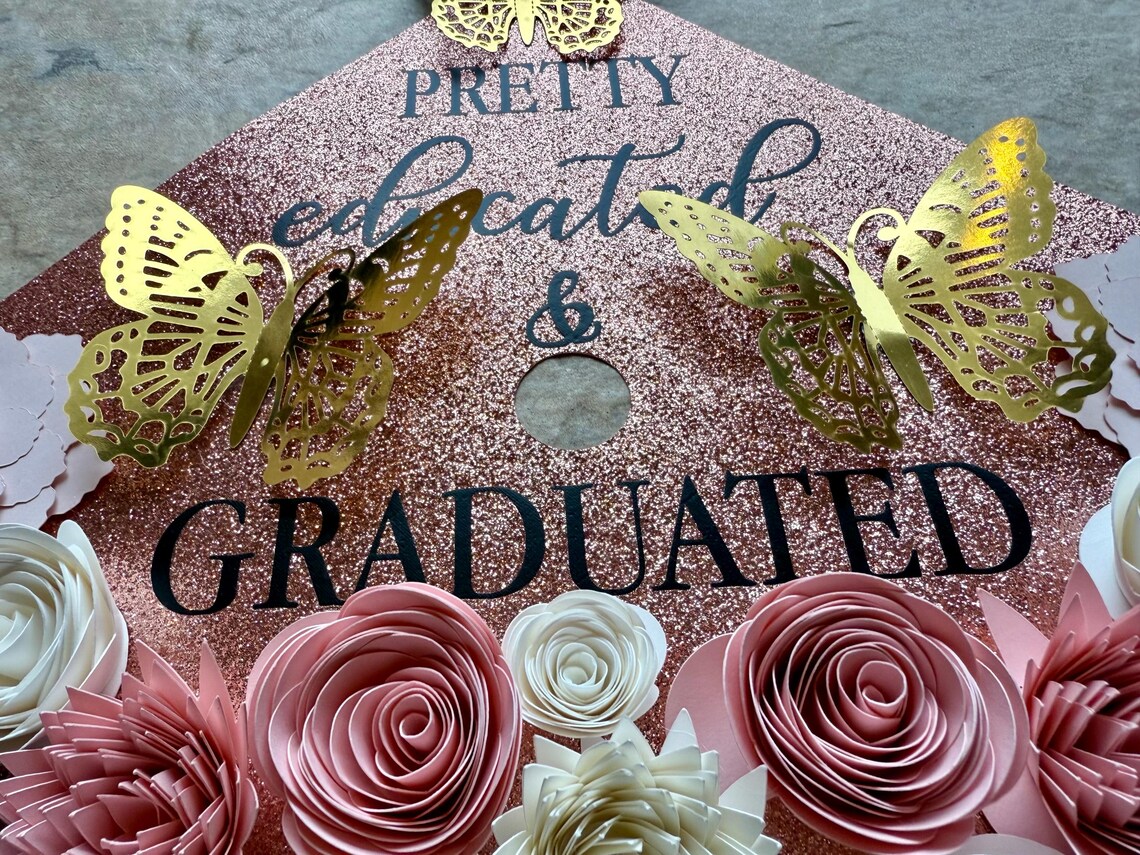 Graduation Cap Topper, Graduation Cap Decor, Cap Topper, Graduation Cap ...