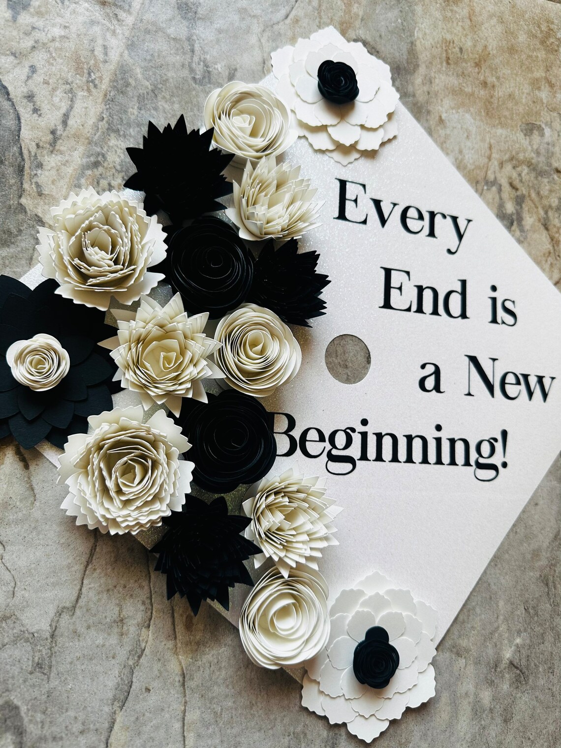 Graduation Cap Topper Every End is A New Beginning - Etsy