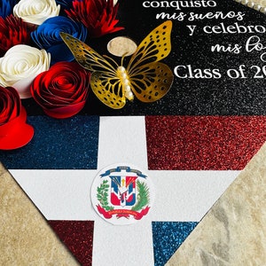 Graduation Cap Decor | Graduation Cap Topper | Dominican Republic | Cap ...