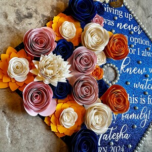 Graduation Cap Topper, Graduation Cap Decor, Cap Topper, Graduation Cap ...