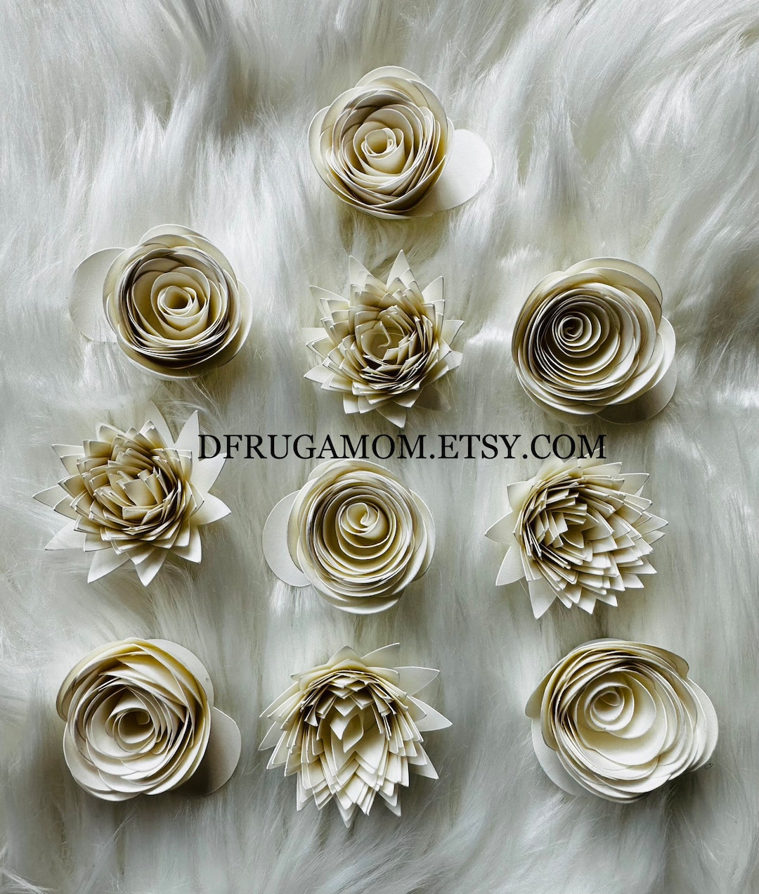 Graduation Cap Topper Flowers | Rolled and Flat Flowers for Grad Cap ...