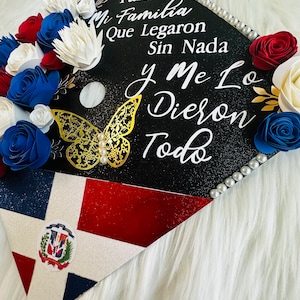 Graduation Cap Decor | Graduation Cap Topper | Dominican Republic | Cap ...