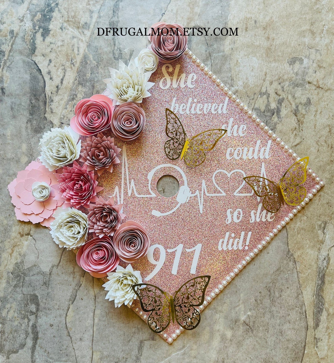 Graduation Cap Topper | Graduation Cap Decor | Cap Topper | Graduation ...