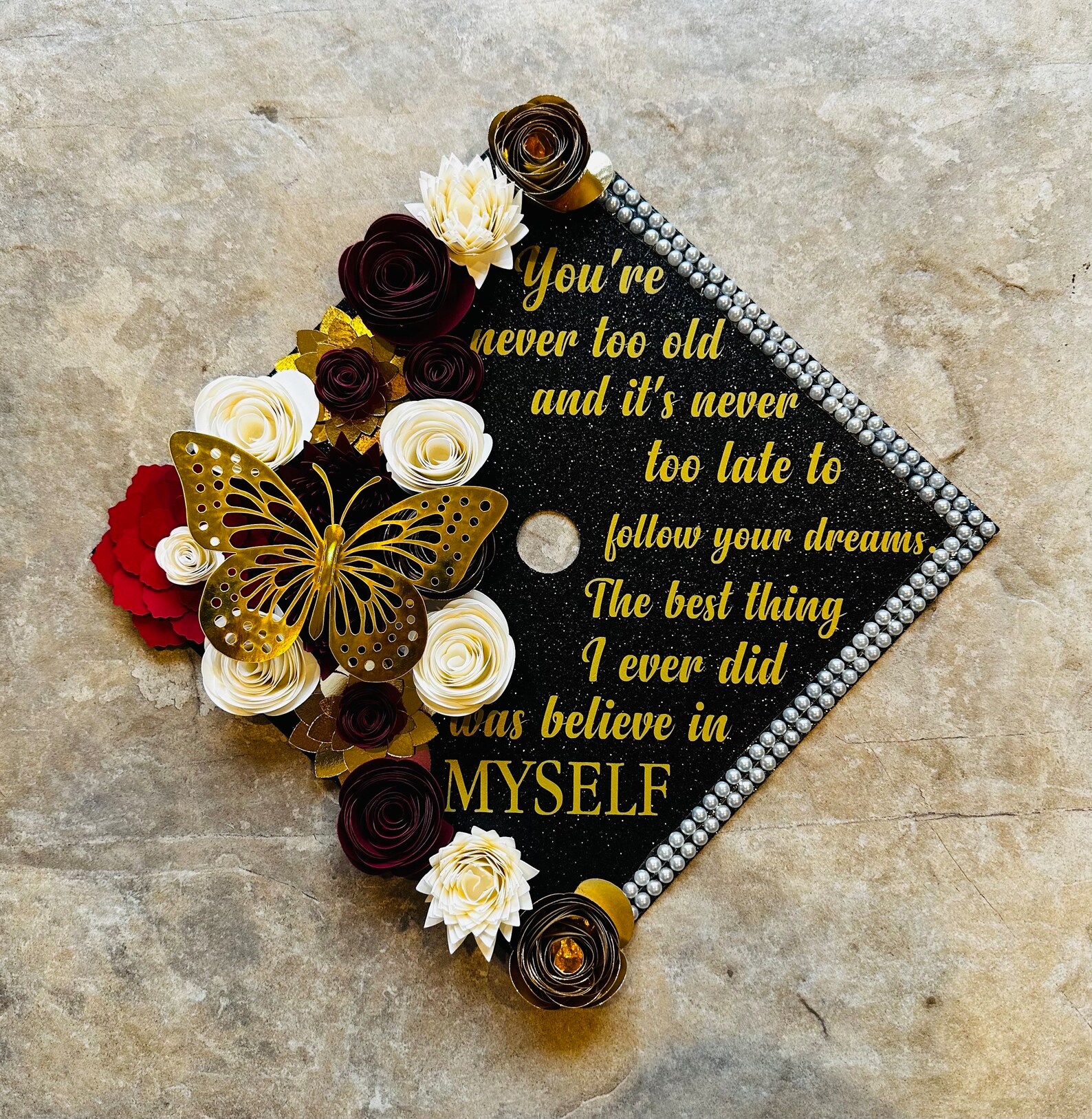 Graduation Cap Decor | Graduation Cap Topper | Class 2025 | Cap Topper ...
