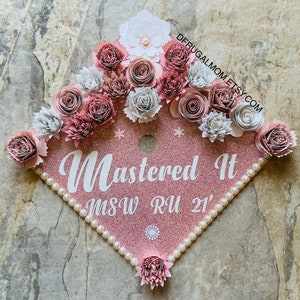 Mastered It Graduation Cap Topper, Graduation Cap Topper, Graduation ...