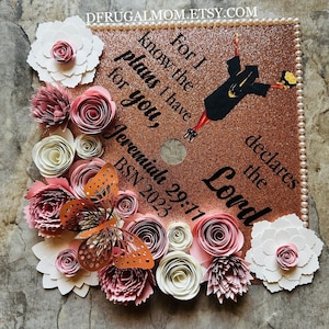 Graduation Cap Decor | Graduation Cap Topper | Class 2023 | Cap Topper ...