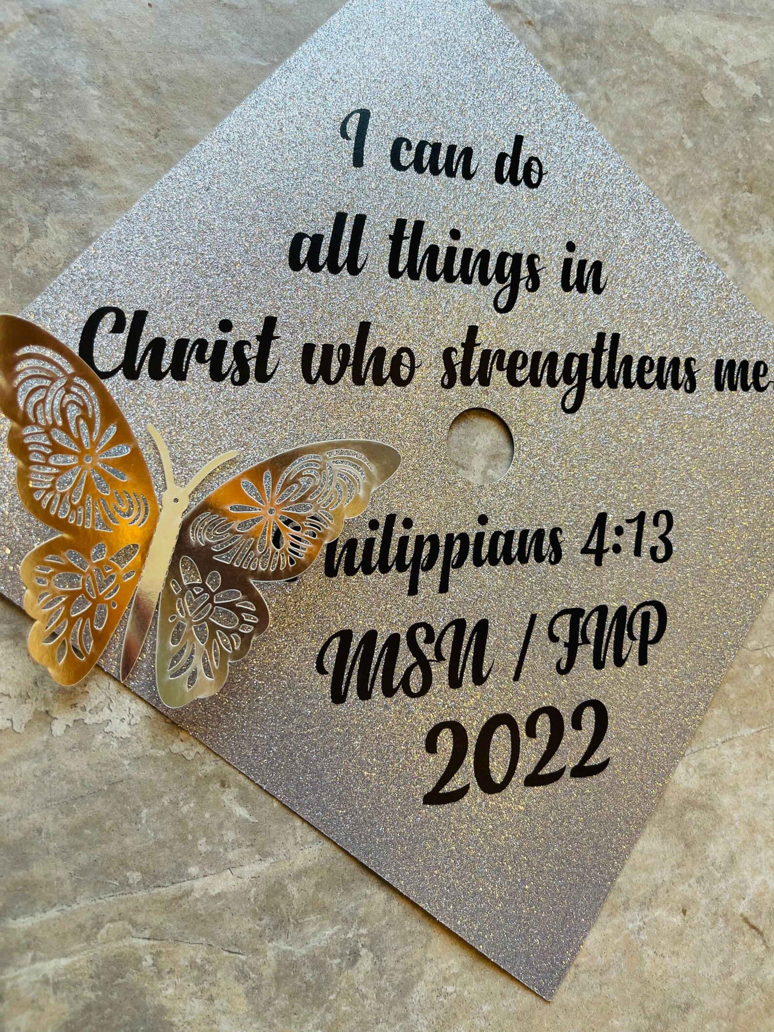 Graduation Cap Topper Graduation Cap Decor Class 2022 | Etsy