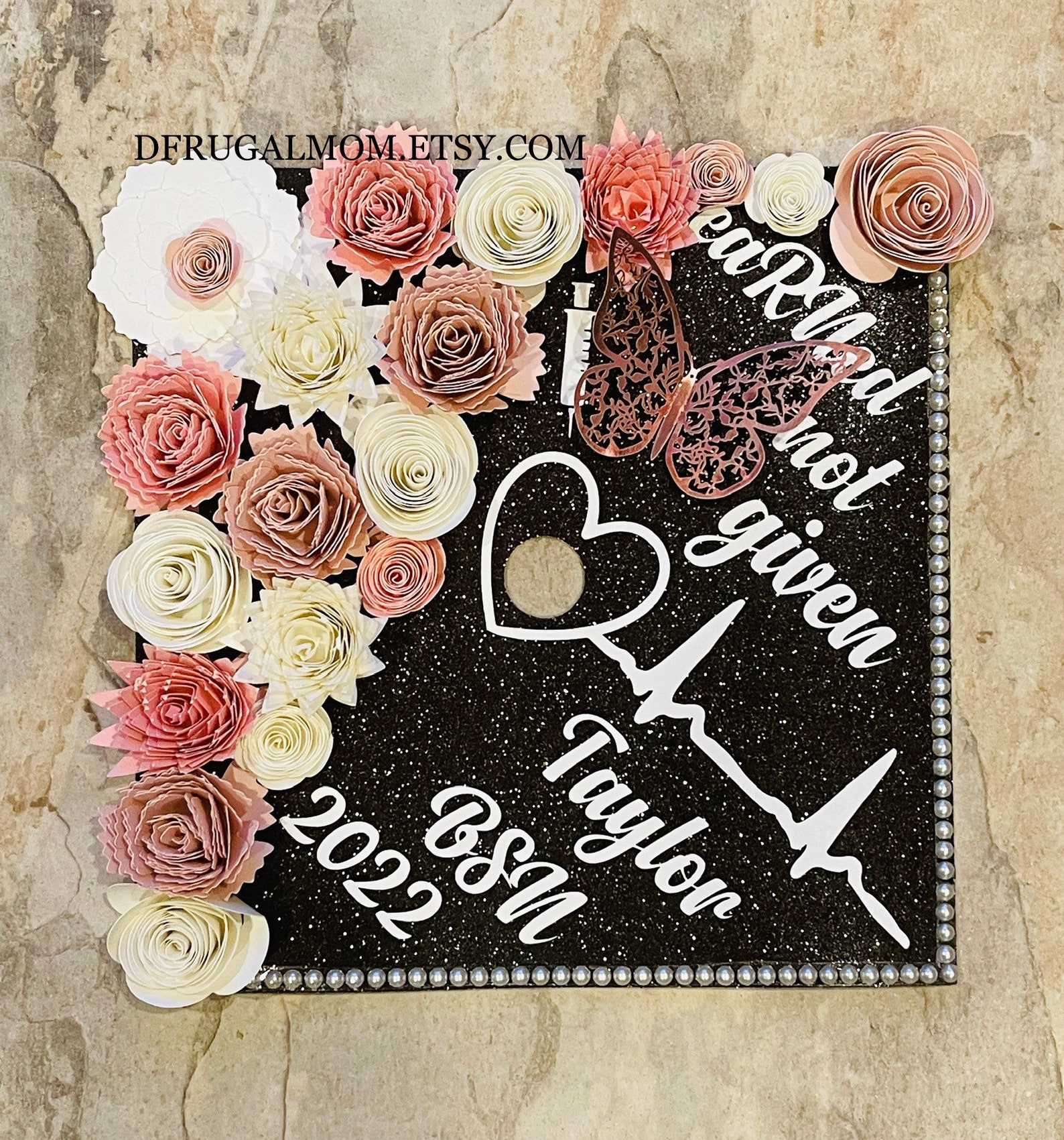 Graduation Cap Topper | Graduation Cap Decor | Class 2023 | Cap Topper ...