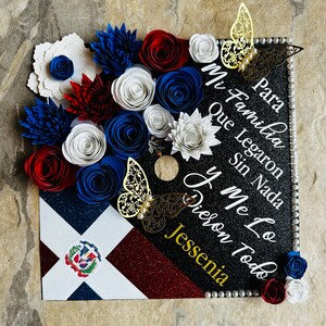 Graduation Cap Decor | Graduation Cap Topper | Dominican Republic | Cap ...