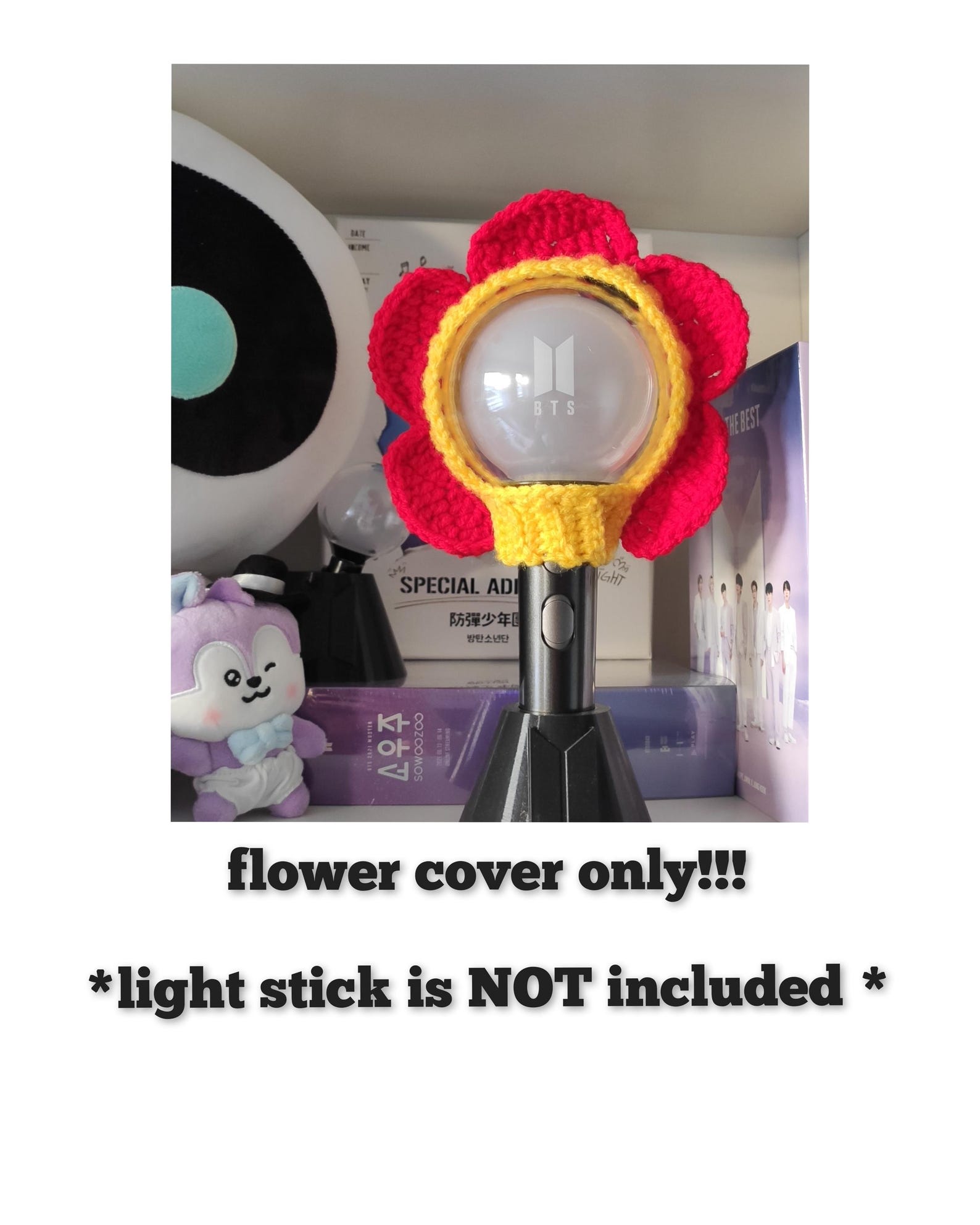 Army Bomb Cover, Hobi Flower, Light Stick Cover, Flower Cover, Army ...